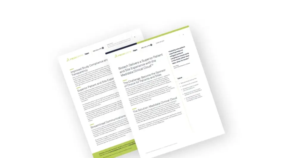 Rave Electronic Data Capture (EDC) System | Medidata Solutions