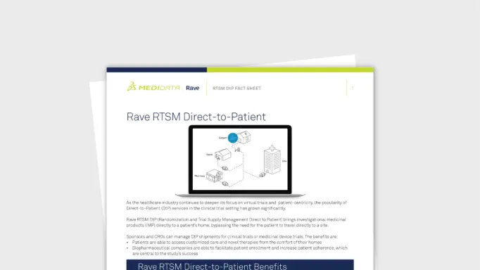 RTSM | Randomization and Trial Supply Management | Medidata Solutions