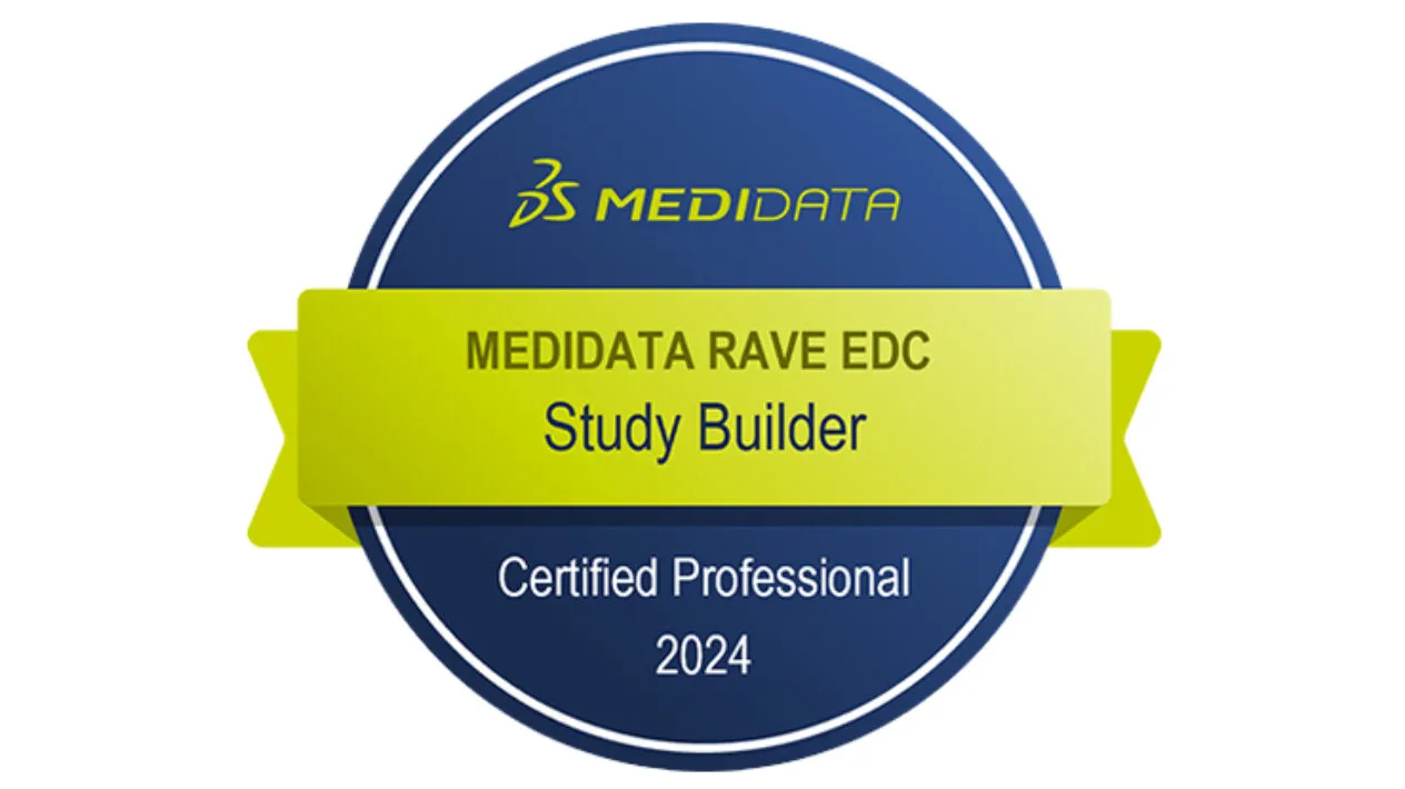 Medidata Rave EDC Certified Study Builder